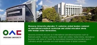Woosong University in South Korea